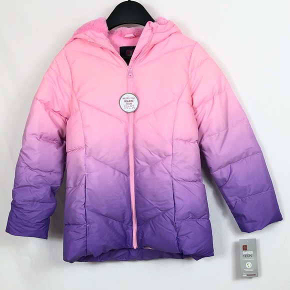 Swiss Tech | Jackets & Coats | Swiss Tech Girls Winter Puffer Jacket ...
